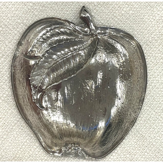 Vintage Buccellati Sterling Apple Dish | Chairish