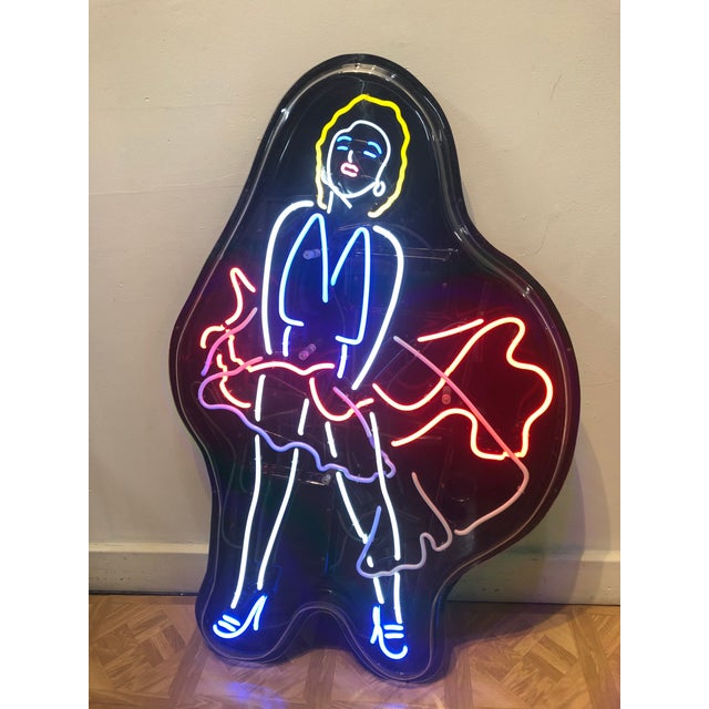 Marilyn Monroe Vintage Neon Sign | Chairish
