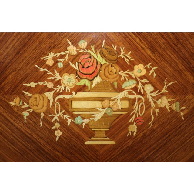 Italian Marquetry Dry Martinin Liquor Bar Cabinet Circa 1960 | Chairish