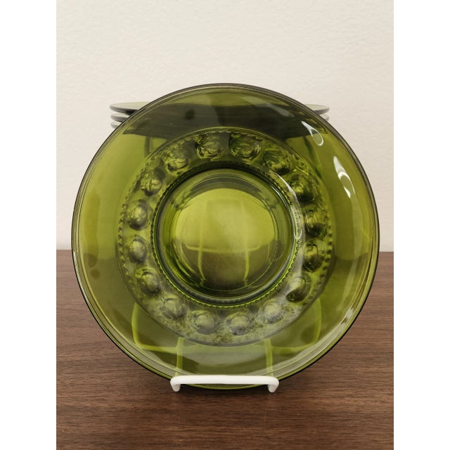 Vintage Color Crown in Green by Colony/Indiana Glass Company- 21 Pieces ...