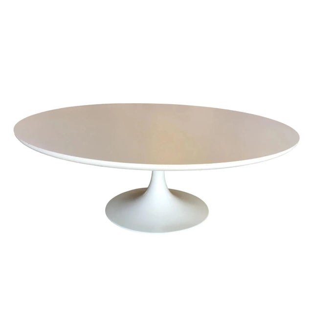 Round Tulip Coffee Table Attributed to Eero Saarinen for Knoll | Chairish
