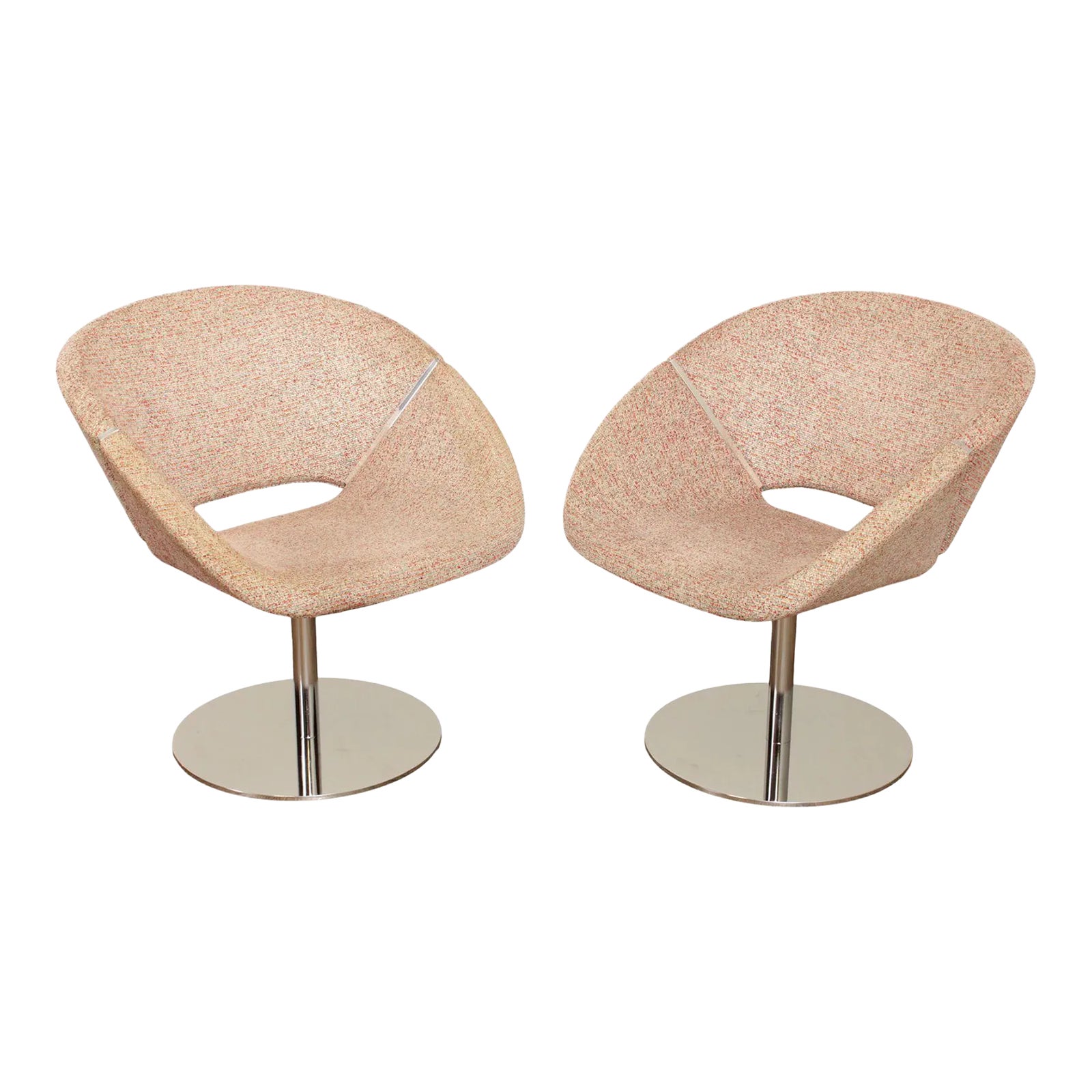 Early 21st Century Davis Mid-Century Modern Style 'Lipse Too' Swivel ...