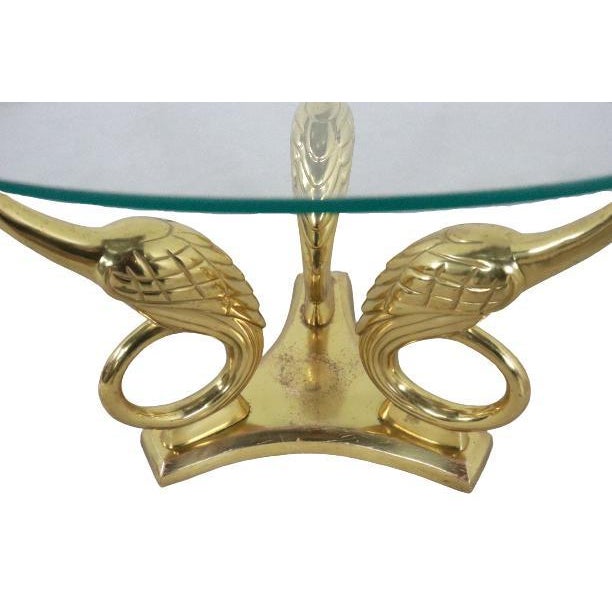 Vintage Peacock Coffee Table | Chairish