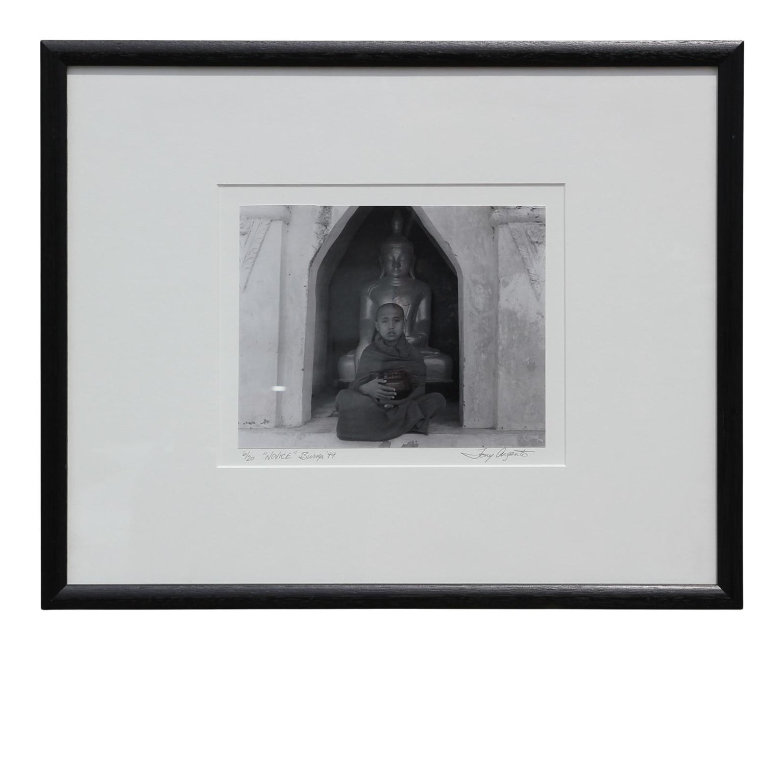 1990s "Novice" Bagan, Burma Black and White Architectural Photography ...