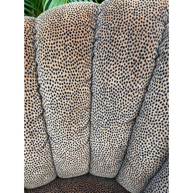 Art Deco Asymmetrical Shell Back Lounge Chairs- a Pair | Chairish