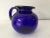 Vintage Midcentury Blenko Cobalt Large Pitcher | Chairish