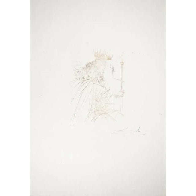 Salvador Dali, King Lear, Original Engraving | Chairish