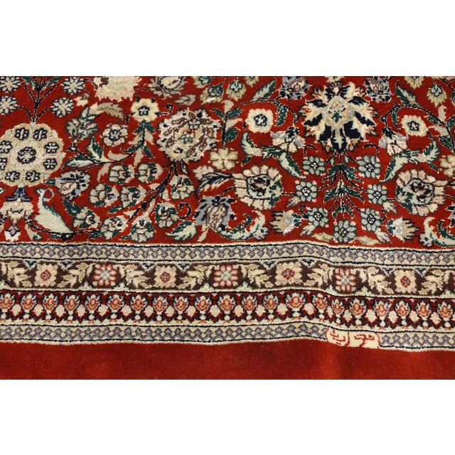 Vintage Chinese Tabriz Wool & Silk Rug - 11'01 X 16'00 | Chairish