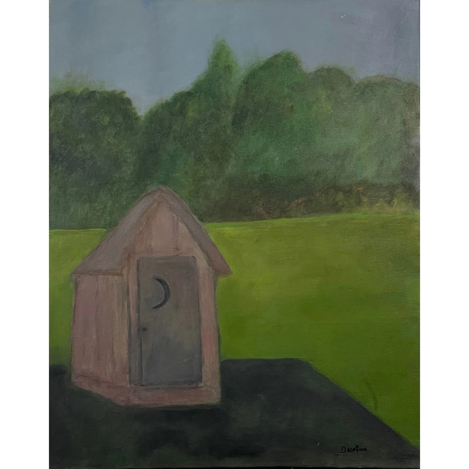 Raymonde Desabres (French, 1925-2020). - Folk Art "Grandpa's Structural ...