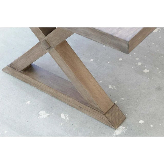 Expandable Minimalist X Trestle Table by Petersen Antiques | Chairish