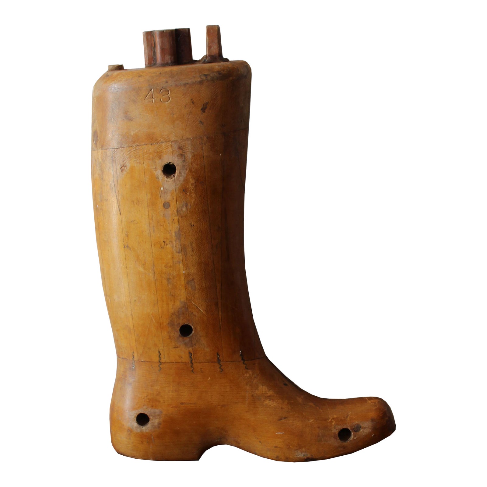Early-Mid 20th Century Cobbler's Boot Last/Form #1 | Chairish