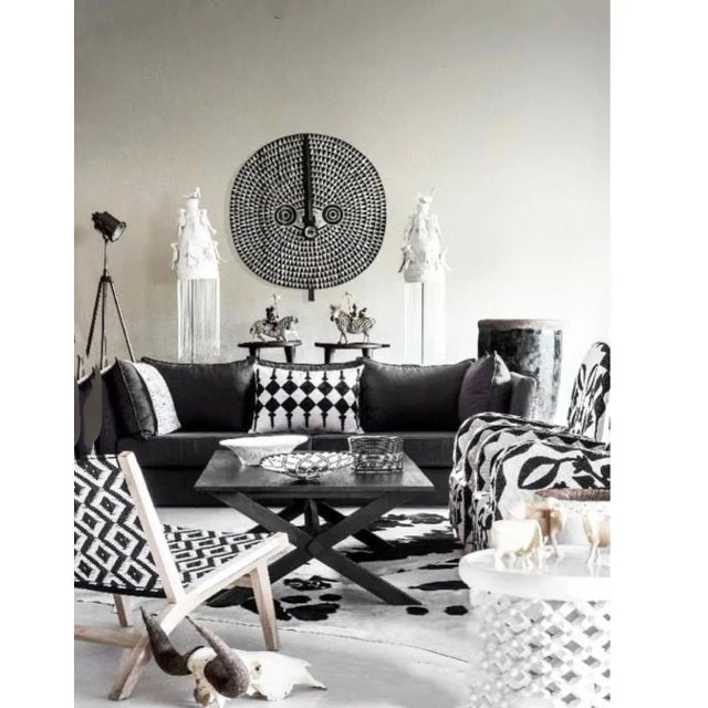 Vintage Baule /Baoulé Cloth/Textile Côte D’Ivoire. 63" by 44" | Chairish