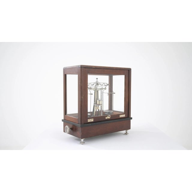 Early 20th Century French Laboratory Scale | Chairish