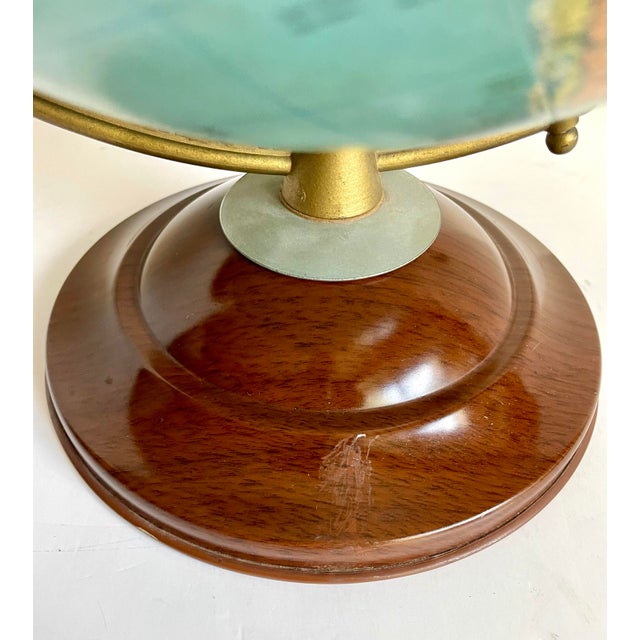 1940's Replogle Precision 10" Globe on Metal Base | Chairish