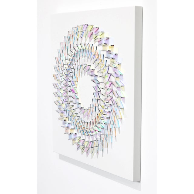 Circle 11 - Dichromatic Glass Sculptural Artwork Original Artwork by ...
