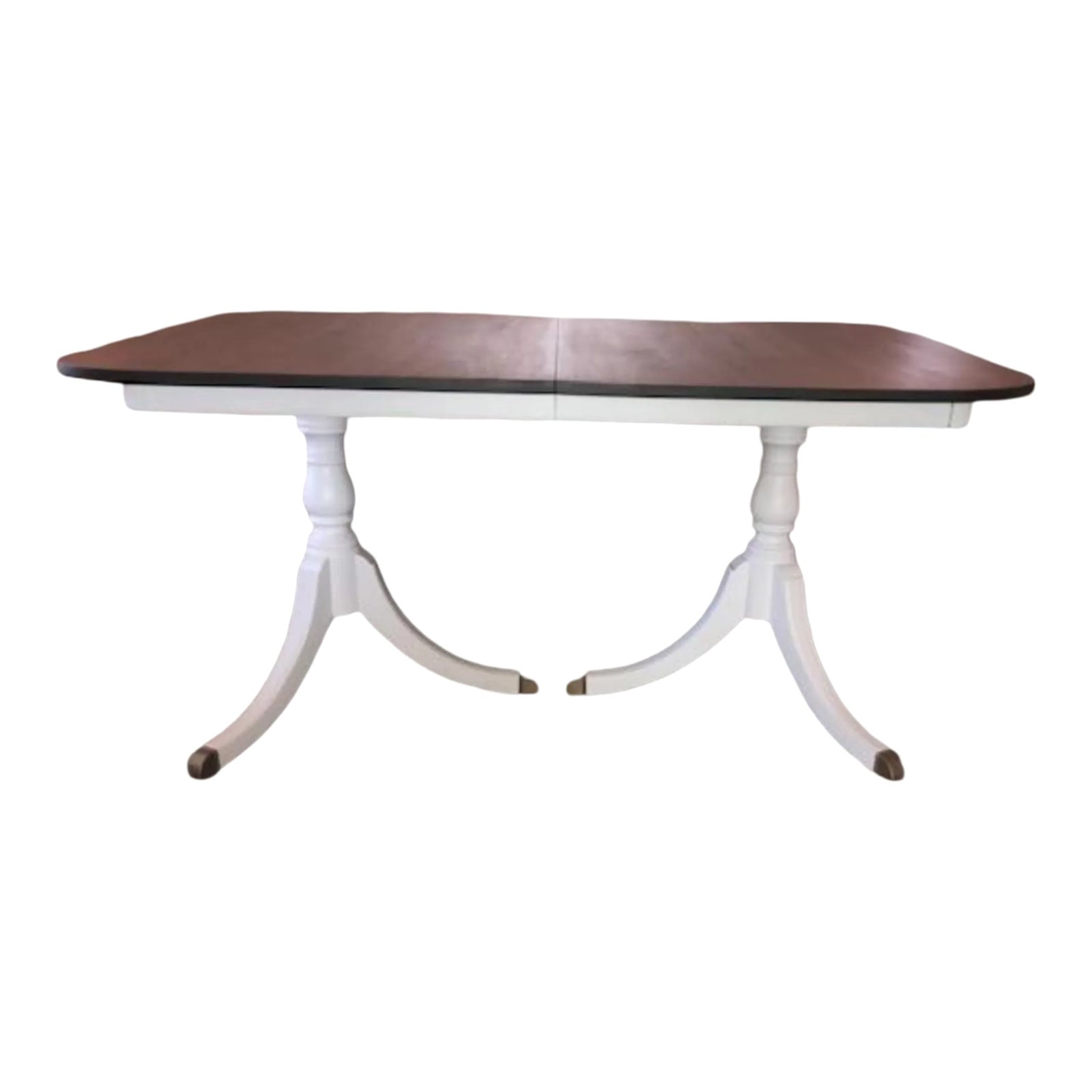 Duncan Phyfe “style” C.1950s Refinished Dining Table | Chairish