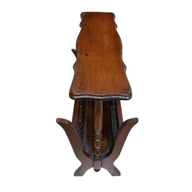 Vintage Canterbury Magazine Rack, 1940s | Chairish