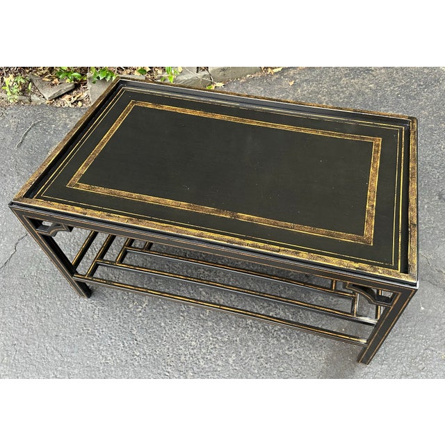 Niermann Weeks Chinese Fret Coffee Table | Chairish