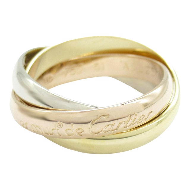 Cartier Trinity Ring Size 5.5 | Chairish