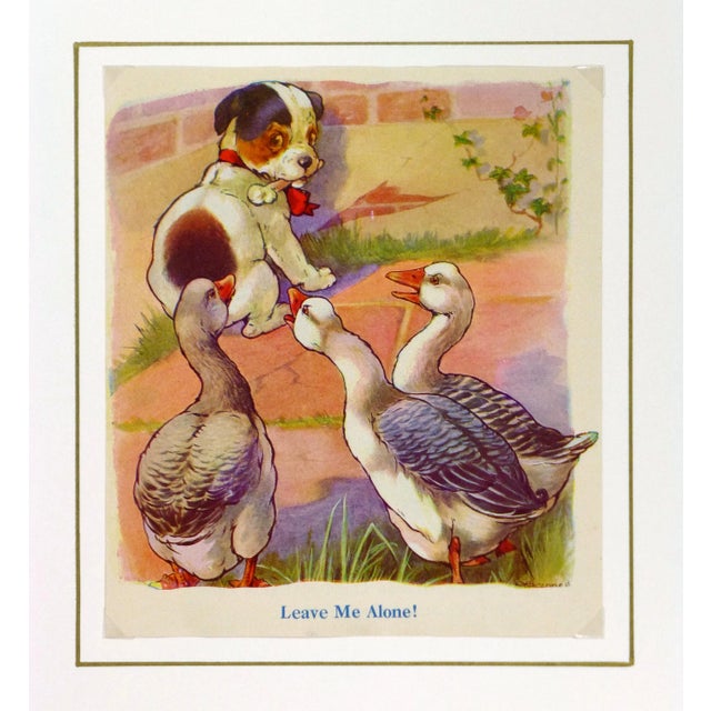 Greedy Geese, 1941, Lithograph | Chairish