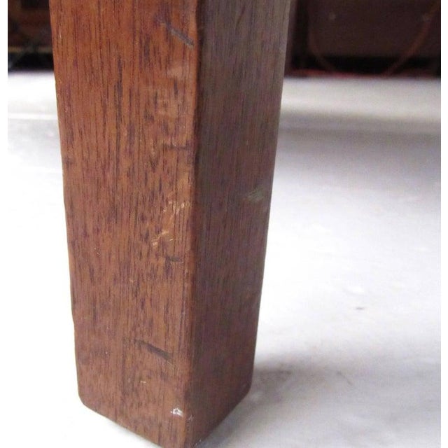 Vintage Modern Black and White Coffee Table by Lewis Butler for Knoll ...