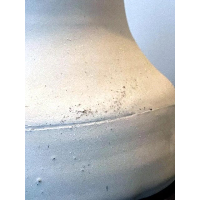Sculptural Ceramic Funnel Vase by Robert Turner | Chairish