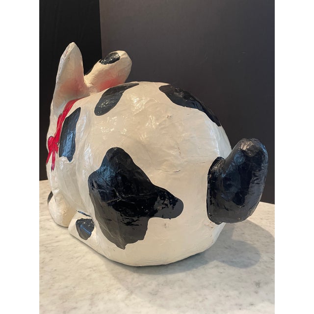 Large Papier-Mâché Bunny | Chairish