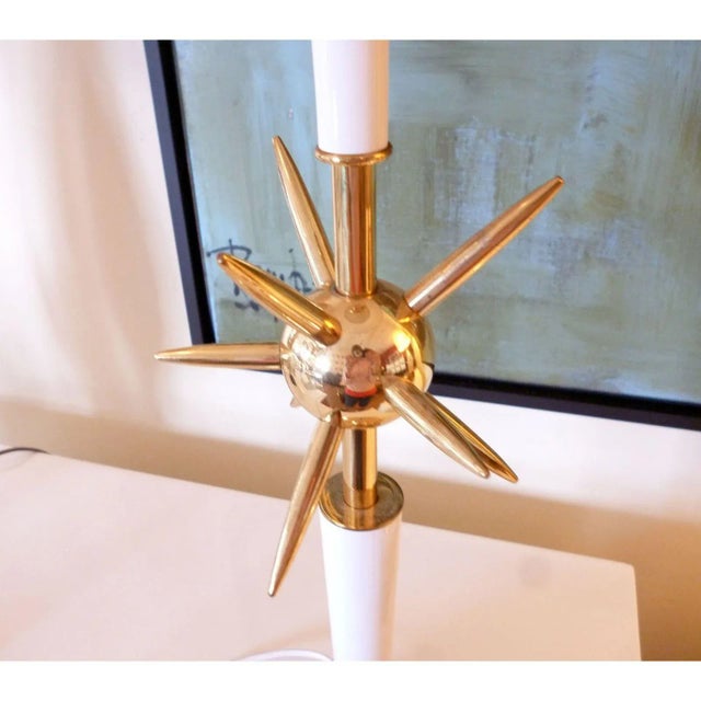 Vintage Atomic Style Sputnik Table Lamp | Chairish