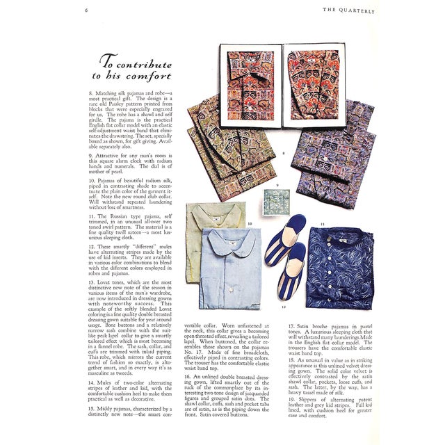 The Gentleman's Quarterly the Christmas-Giving Number 1930 Catalog ...