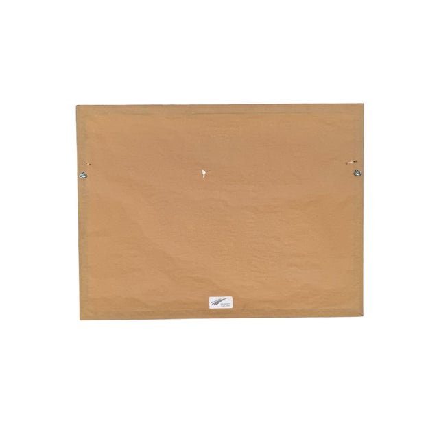 Late 20th Century Argus Framed & Signed Monoprint by Artist Timothy ...