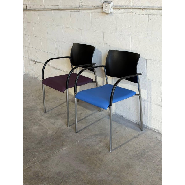 Vintage Dutch Vas Emo Chairs by Krijn Hamelink Set of 2 Postmodern ...