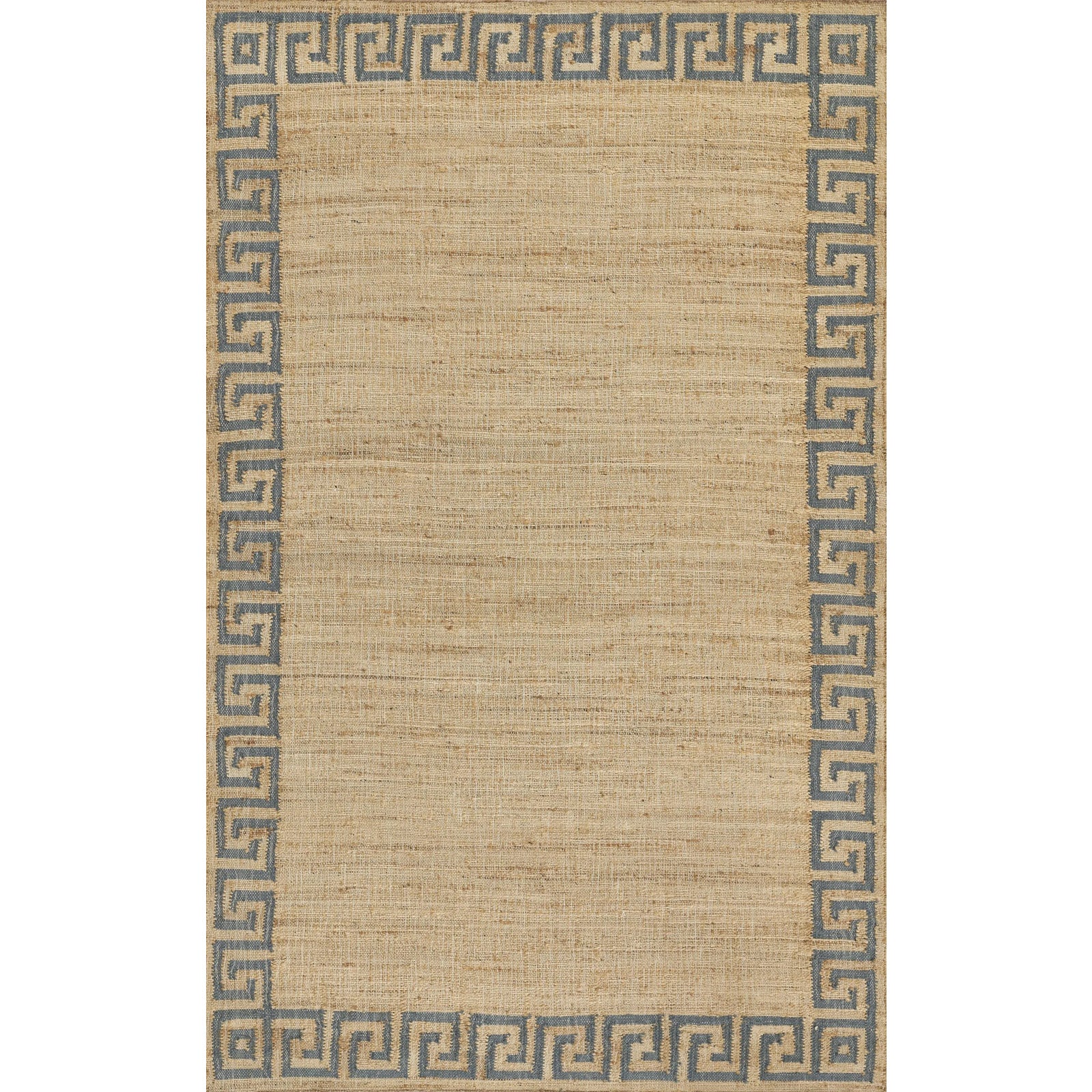 Erin Gates by Momeni Orchard Blue Greek Key Hand Woven Rug 8'X10 ...