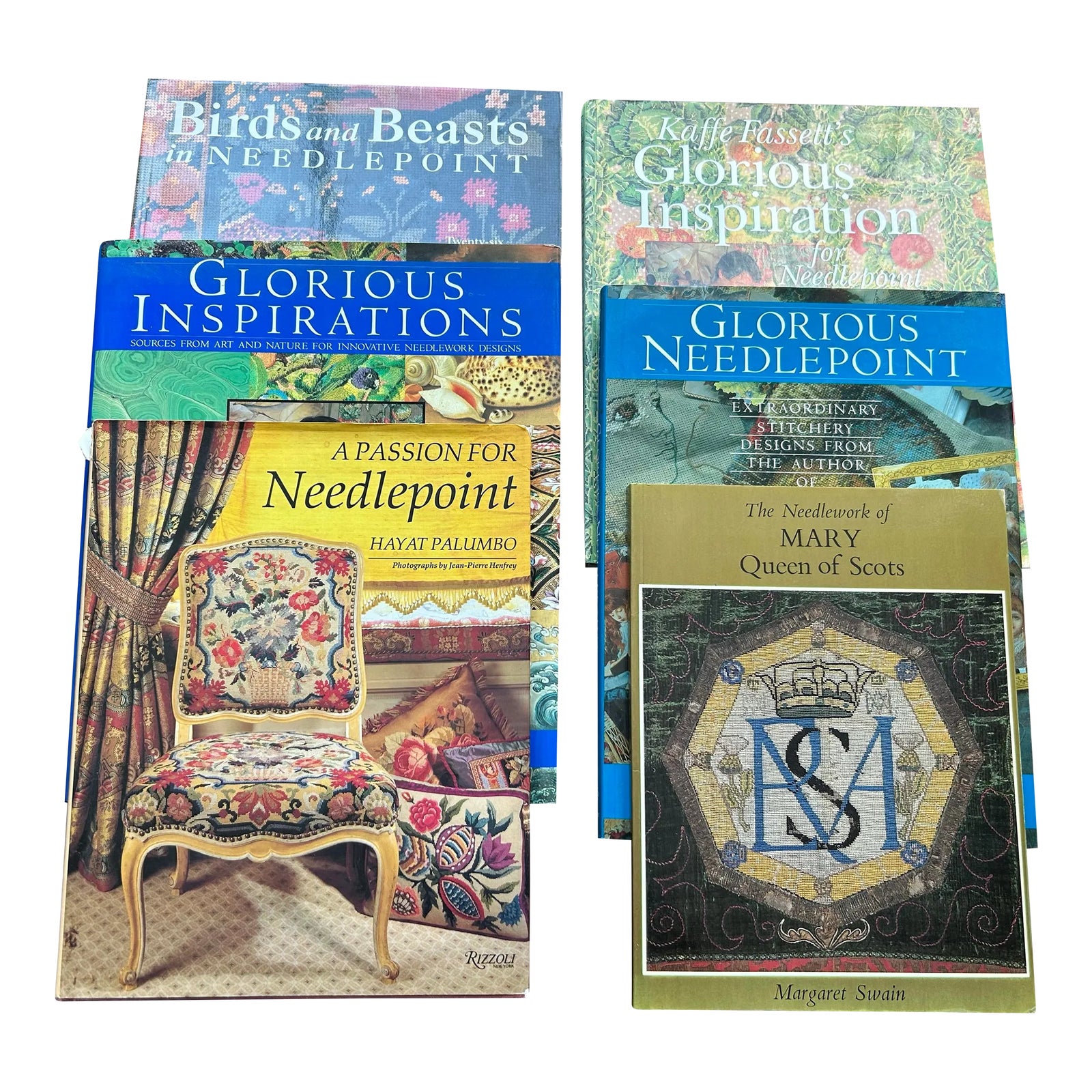 A Collection of Vintage Needlepoint Books/6 | Chairish
