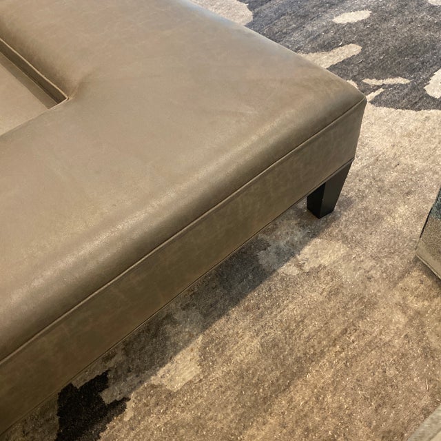 Leatherette Custom Coffee Table | Chairish