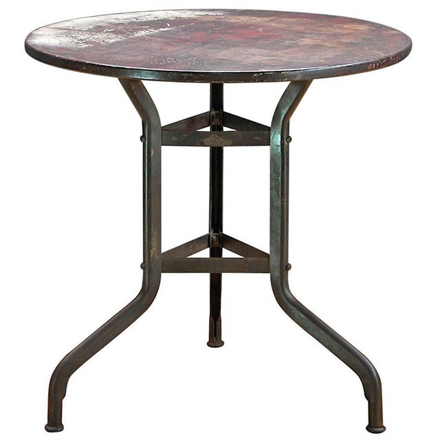 1910s Vintage Industrial Toledo Metals Company Factory Break Table ...