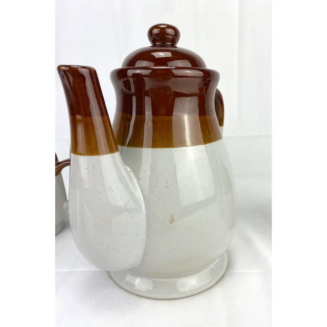 Vintage Gailstyn-Sutton Brittany Cook N' Serve Stoneware Coffee, Set of ...