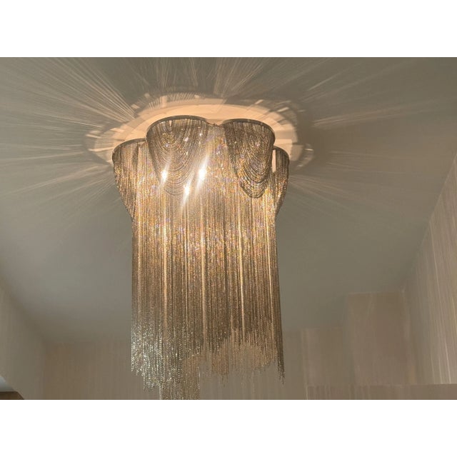 Cyan Design Silver Chain Lights, Pair | Chairish