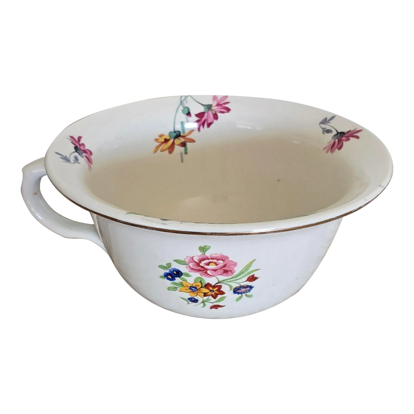 Vintage Lord Nelson Pottery Bcm Single Handle Bowl | Chairish