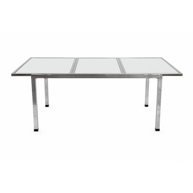 Vintage Design Institute of America (Dia) Chrome Expandable Dining ...