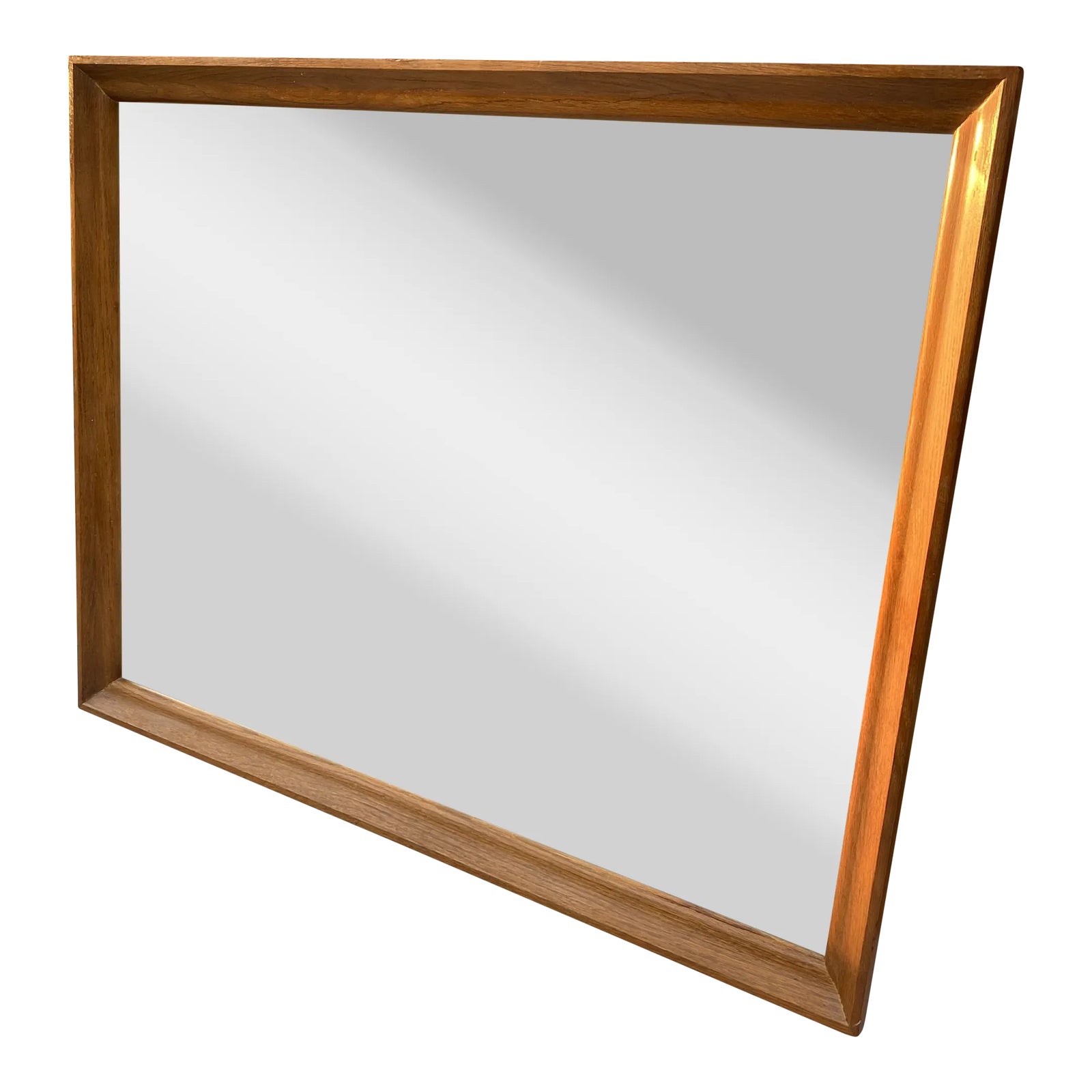 Mid-Century Modern Jack Van Der Molen Large Mirror | Chairish