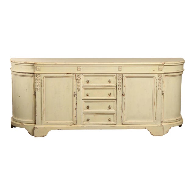 Habersham Plantation French Style Distress Painted 'Pompeii' Sideboard ...