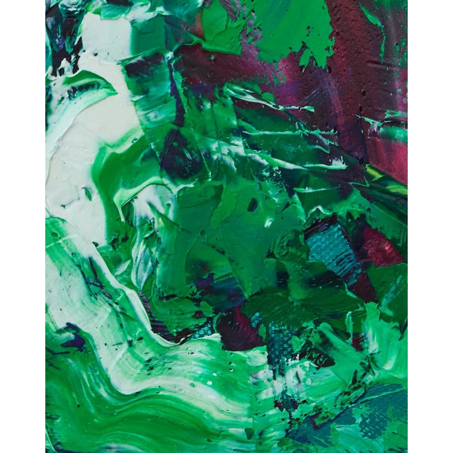 "Colourscape 52" Original Small Abstract Oil Painting by Simon Findlay ...