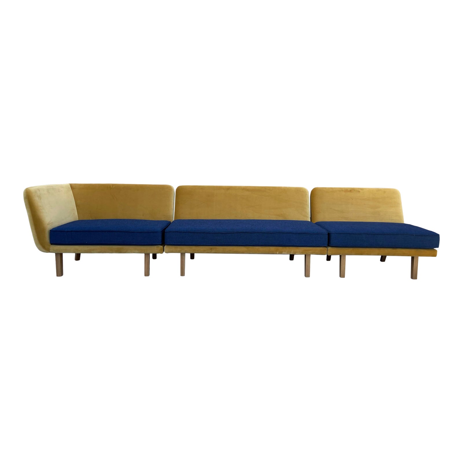 Rockwell Unscripted Modular 3 Piece Sofa for Knoll | Chairish