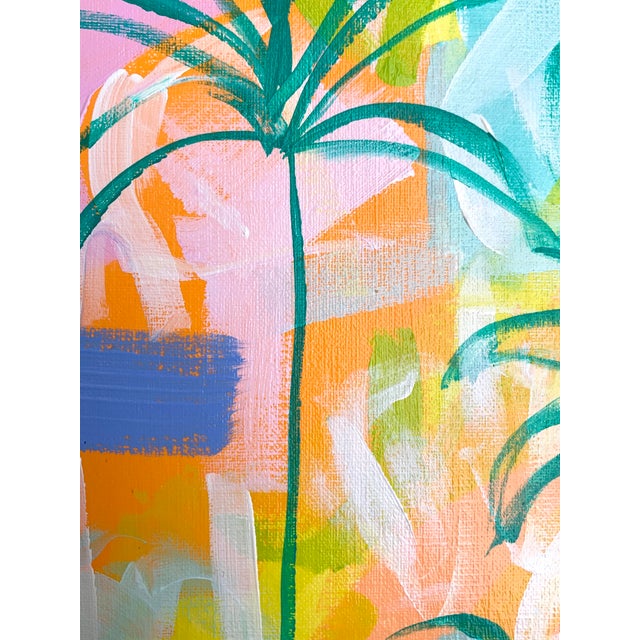 “Palms #11” Abstract Painting by Christina Longoria | Chairish