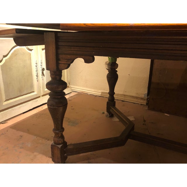 1890s Antique Dining Table | Chairish
