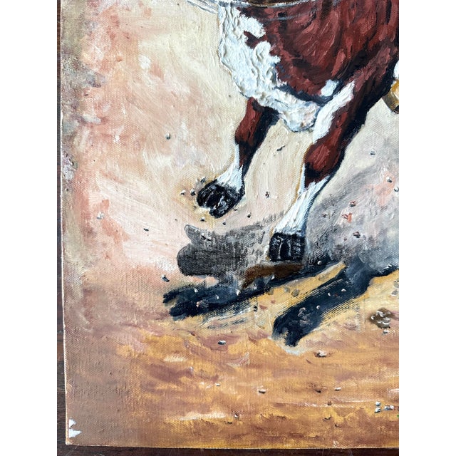 1950’s Mid-Century Modern Carl Foster Painting | Chairish