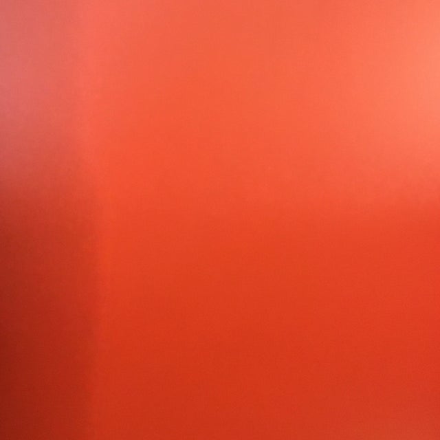 Knoll Studio Sprite Red/Orange Molded Plywood Side Chair | Chairish