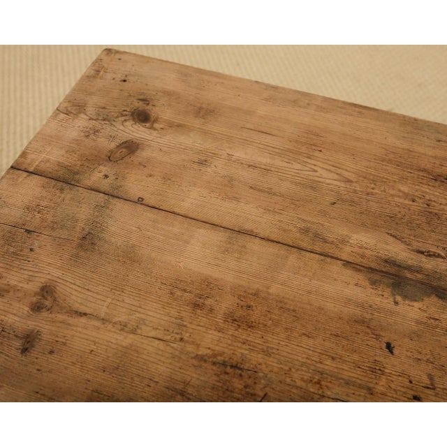 Country French Provincial Bleached Pine Writing Table Desk | Chairish