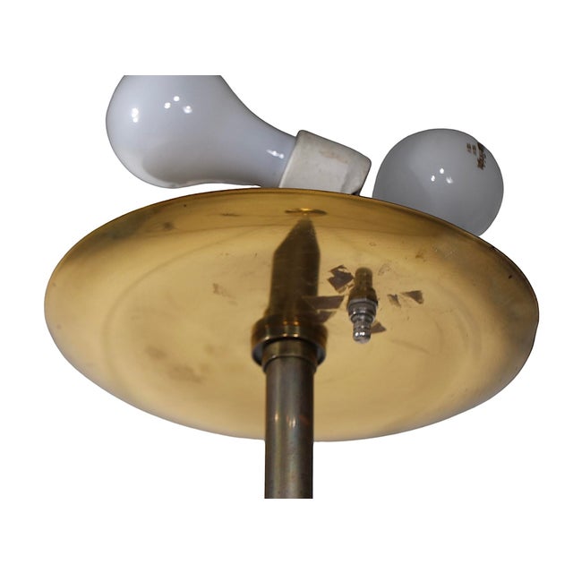 Mid Century Torchiere Uplight Floor Lamp | Chairish
