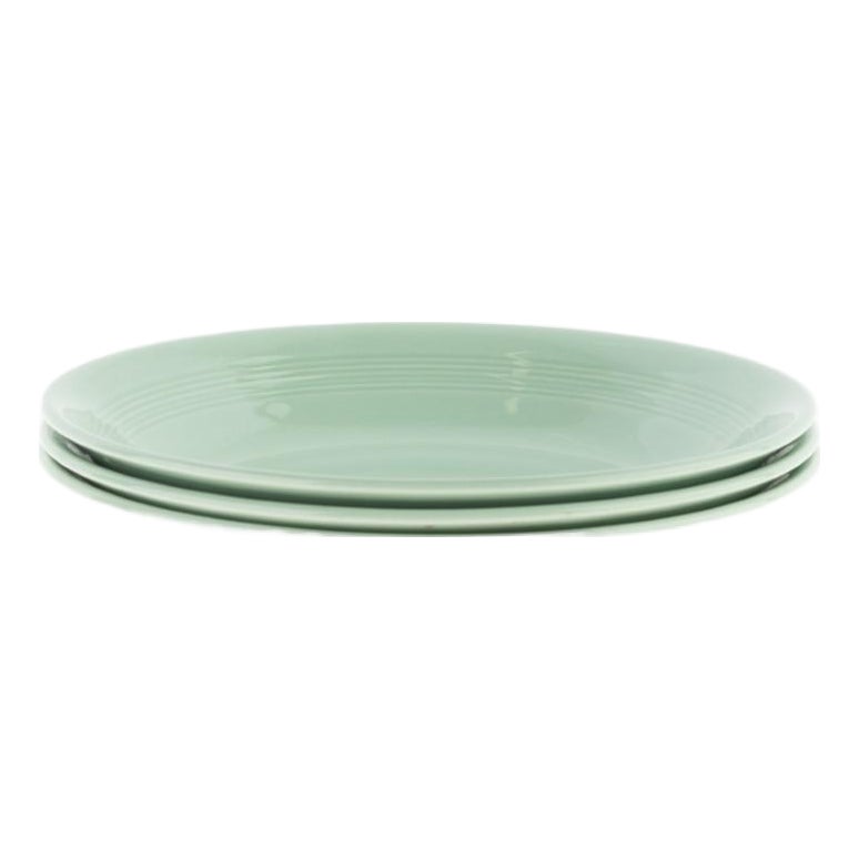 Art Deco Jade Ground Porcelain Ceramic Bowls from Wood's, Set of 3 ...